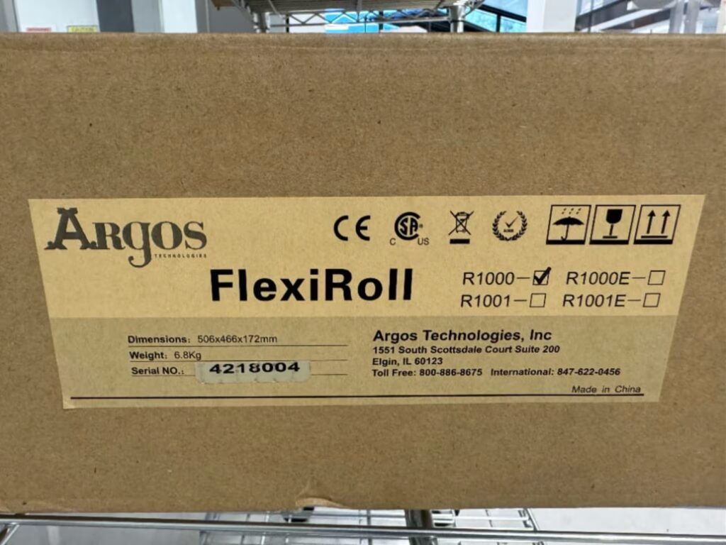 Argos Technologies FlexiRoll Digital Cell Roller R1000 - UnumLab