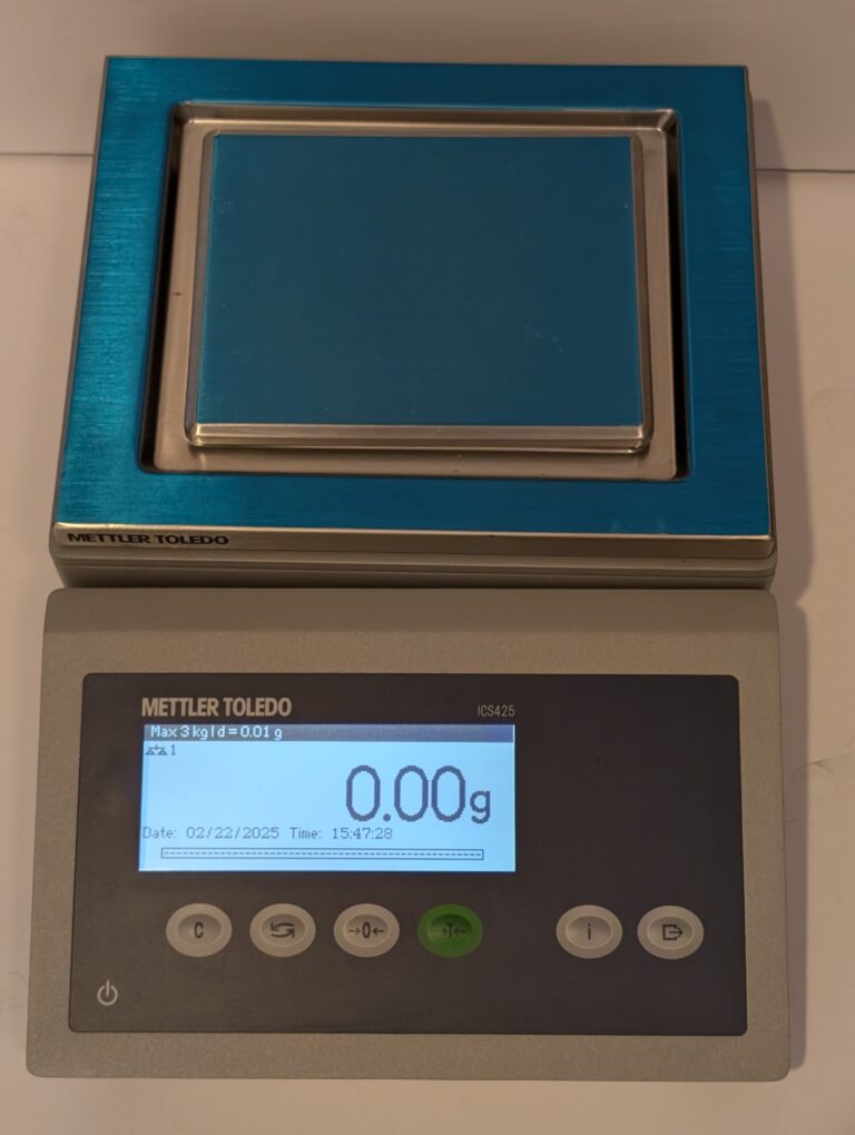 Mettler Toledo Compact Scale iCS 4x5-1 (ICS425k-3XS/f with ICS425) (3kg ...