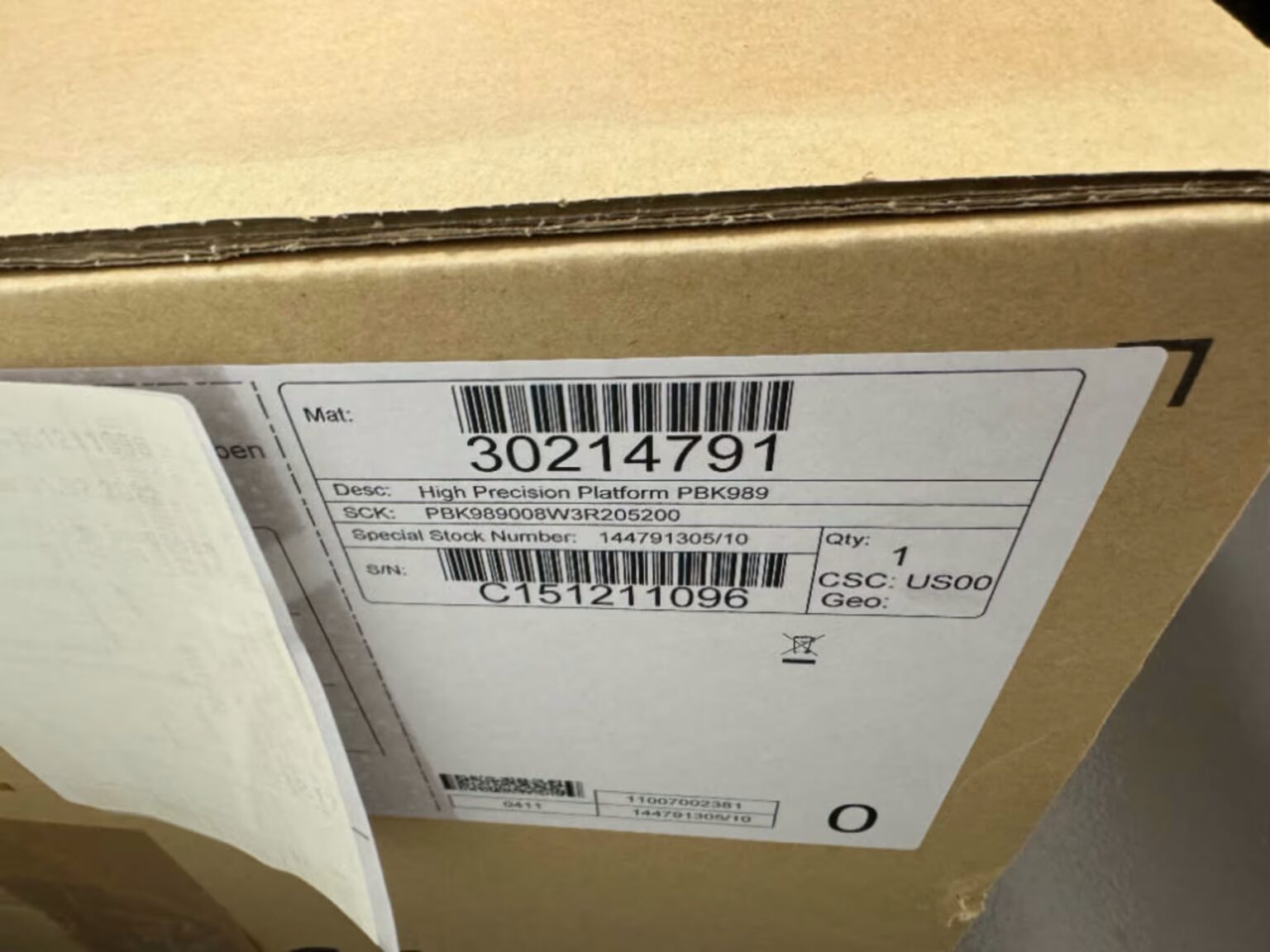 NEW - Mettler Toledo ICS469 Weighing Terminal and PBK989-AB60 High ...